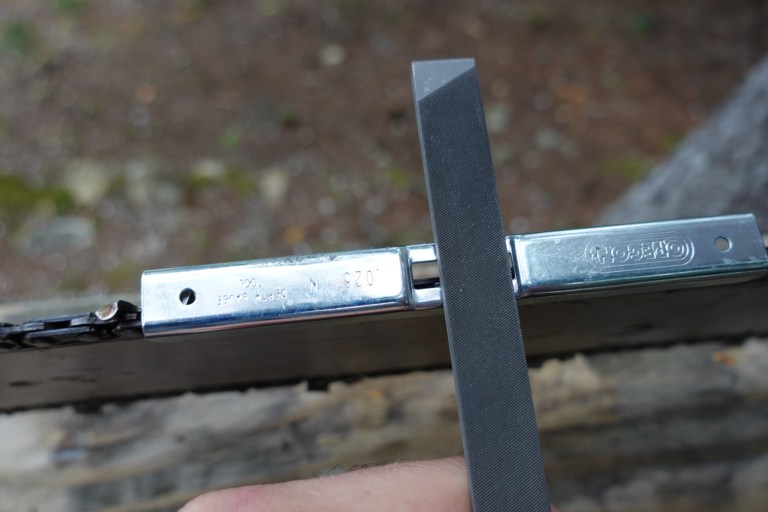 How to File the Rakers on a Chainsaw